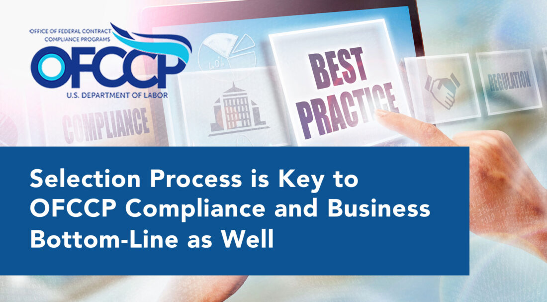 OFCCP Compliance Issues | OFCCP Rules | HR Unlimited Inc.